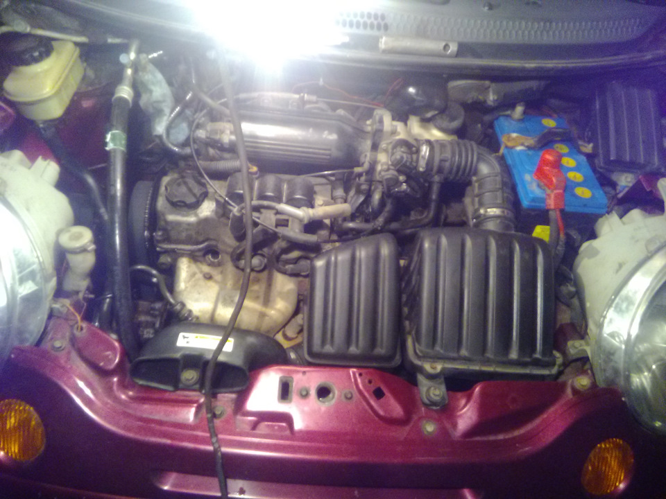 ГРМ… — Daewoo Matiz (M100/M150), 0,8 л, 2009 года | плановое ТО | DRIVE2