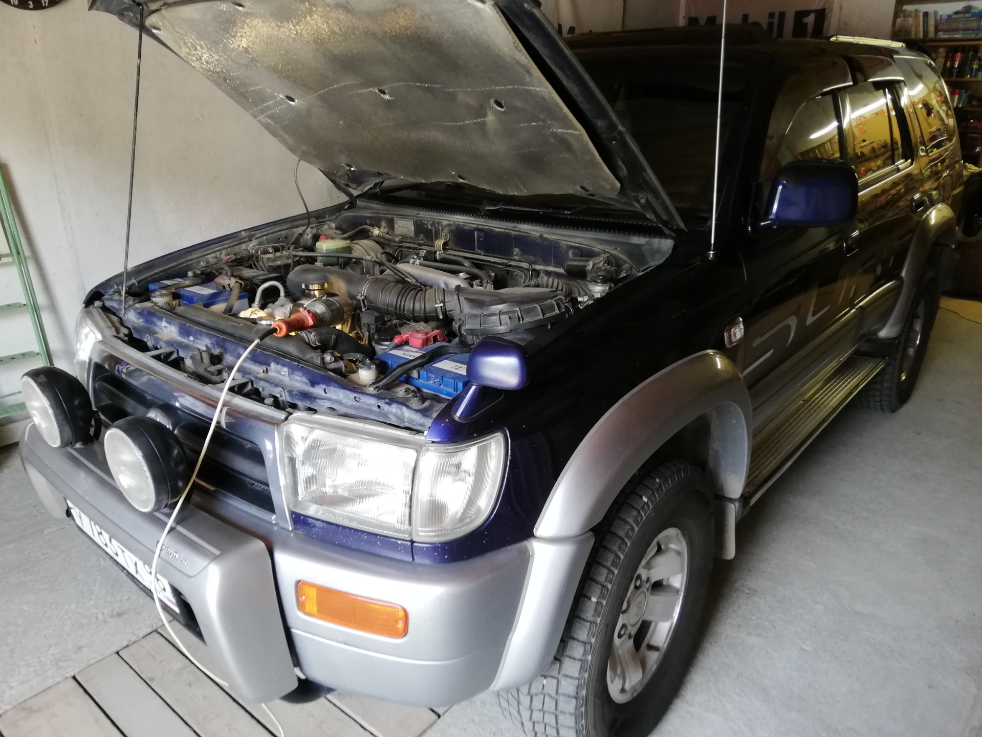 Трубка охлаждения турбины, небольшое ТО — Toyota Hilux Surf (3G), 3 л ...