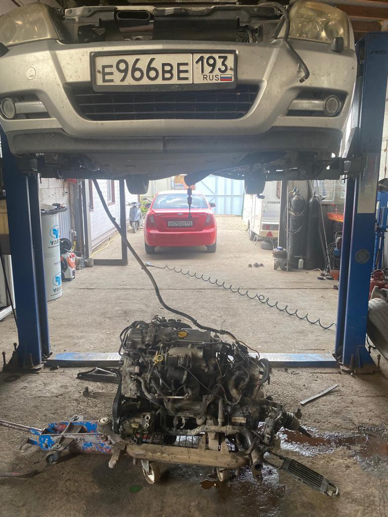 Свап мотора y22dtr на z19dth — Opel Vectra C, 1,8 л, 2008 года ...