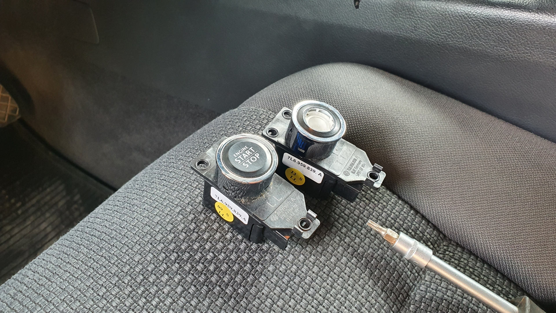 #6 Старт-Стоп — Volkswagen Touareg (1G), 3 л, 2008 года | своими руками ...