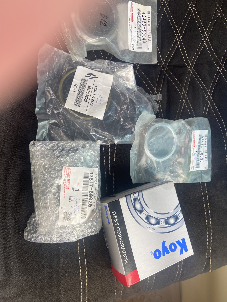 замена сальника полуоси 2 серия — Lexus LX (UZJ100), 4,7 л, 1998 года ...