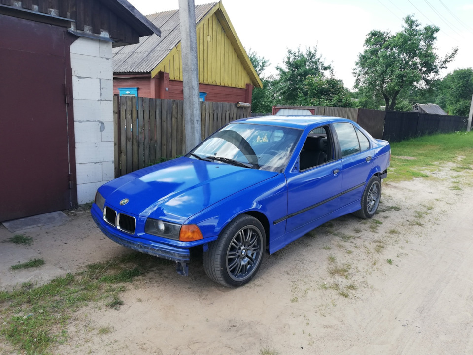 Покраска и сборка — Bmw 3 Series E36 2 5 л 1993 года тюнинг Drive2