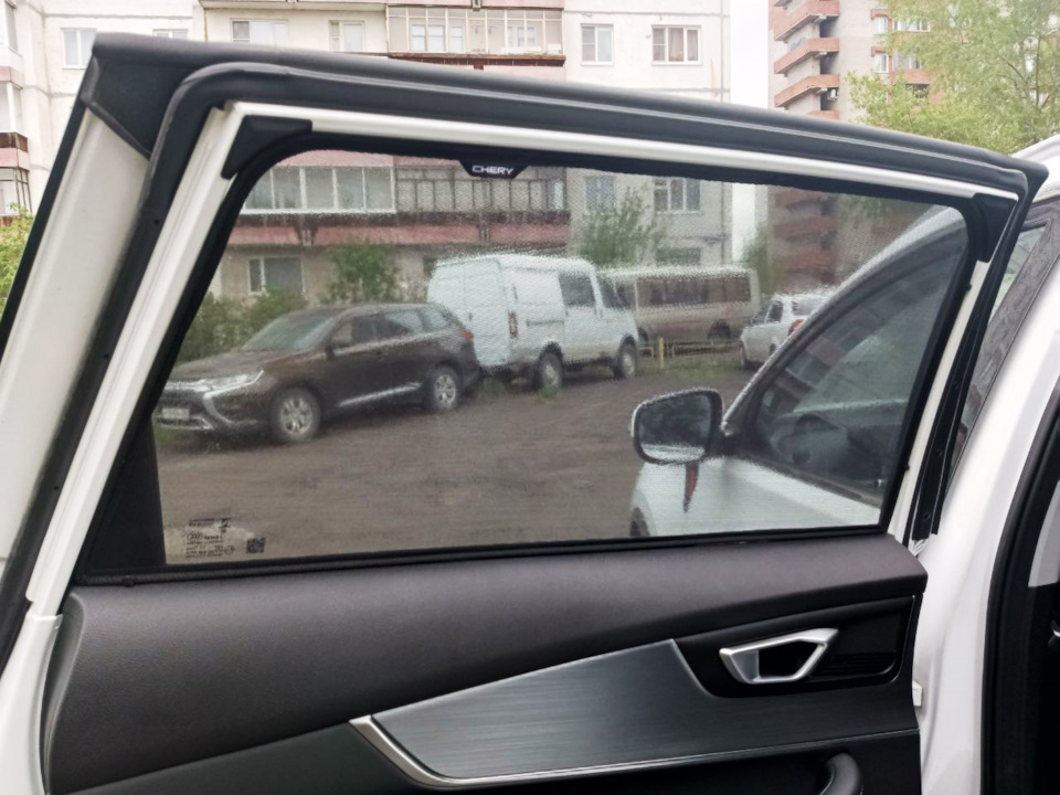 Дилерские аксессуары (сетки на окна) — Chery Tiggo 7 Pro Max, 1,6 л ...
