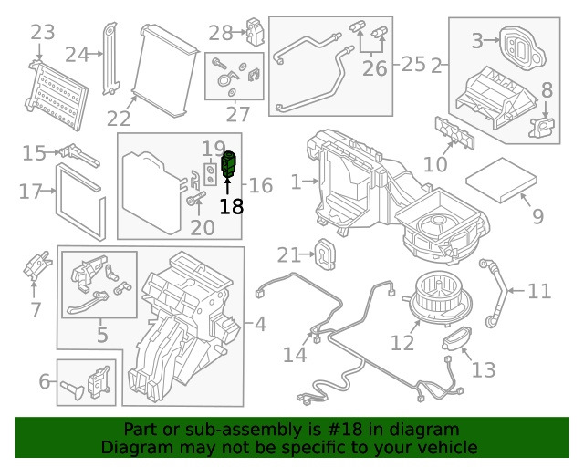 5Q0820679 Расширительный клапан, кондиционер VAG | Запчасти на DRIVE2