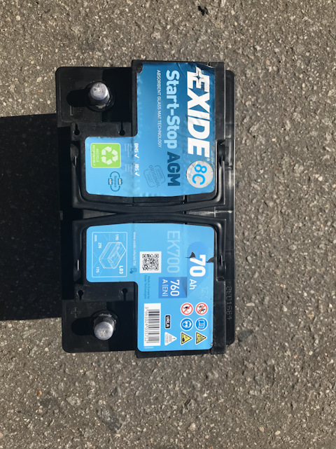 EK700 Аккумулятор EXIDE | Запчасти на DRIVE2