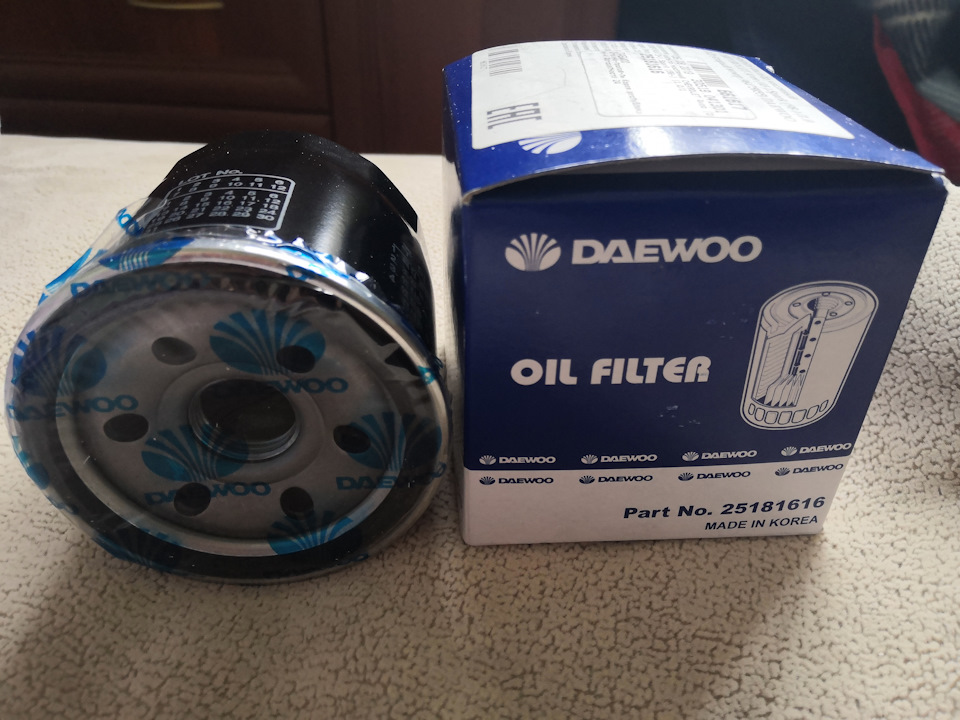25181616 Фильтр масляный GM | Запчасти на DRIVE2
