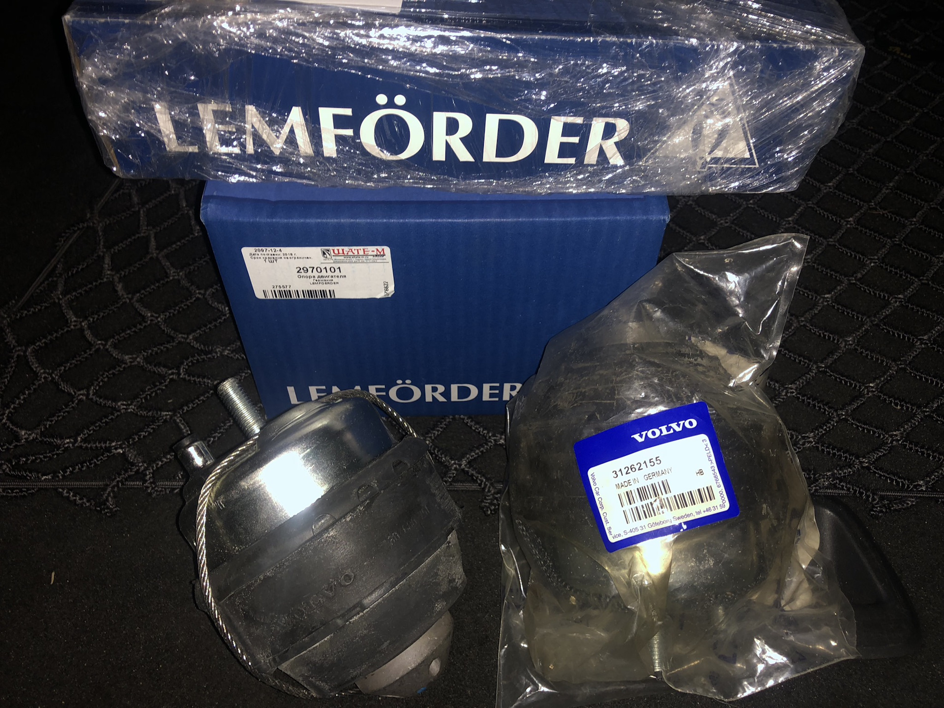 Замена опор (подушек) двигателя D5 — Volvo XC90 (1G), 2,4 л, 2008 года ...