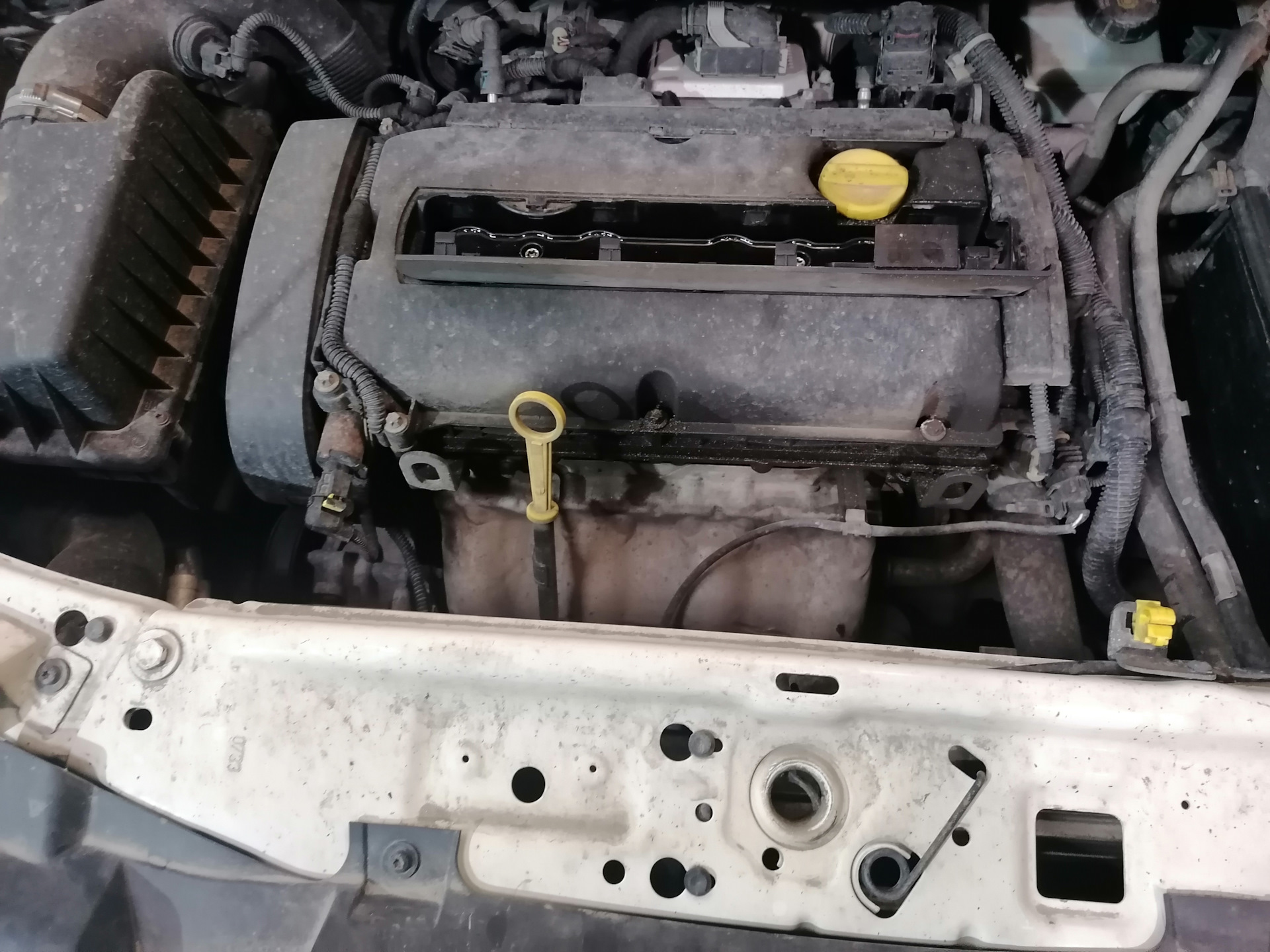 Замена прокладки клапанной крышки — Opel Zafira B, 1,8 л, 2013 года ...