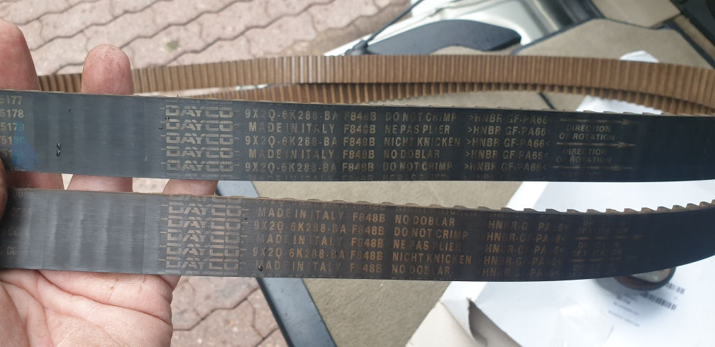 Timing BELTS service, oil&filters. — Land Rover Discovery V, 3 л, 2018 ...