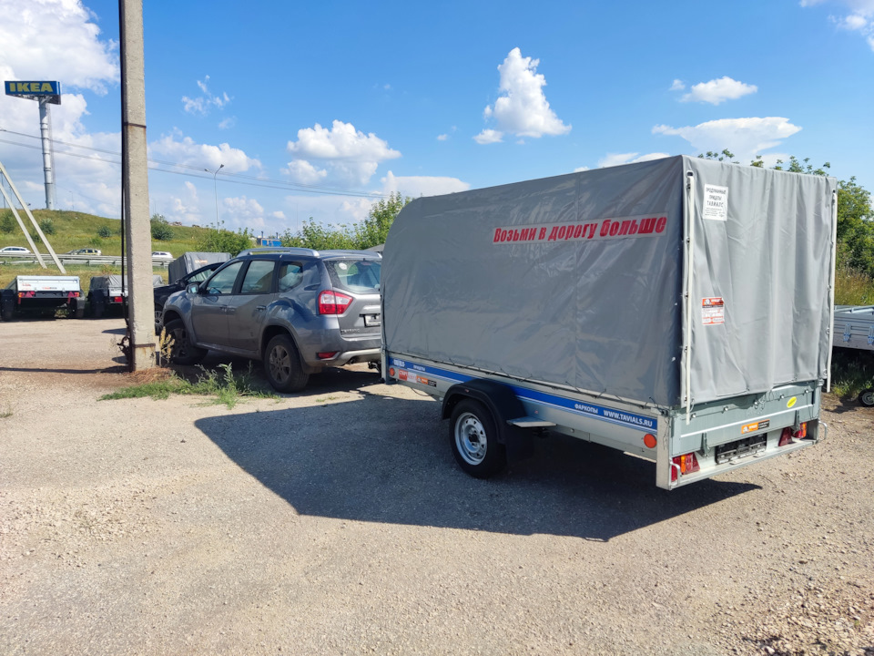 Покупка прицепа Tavials Старт А3015 — DRIVE2