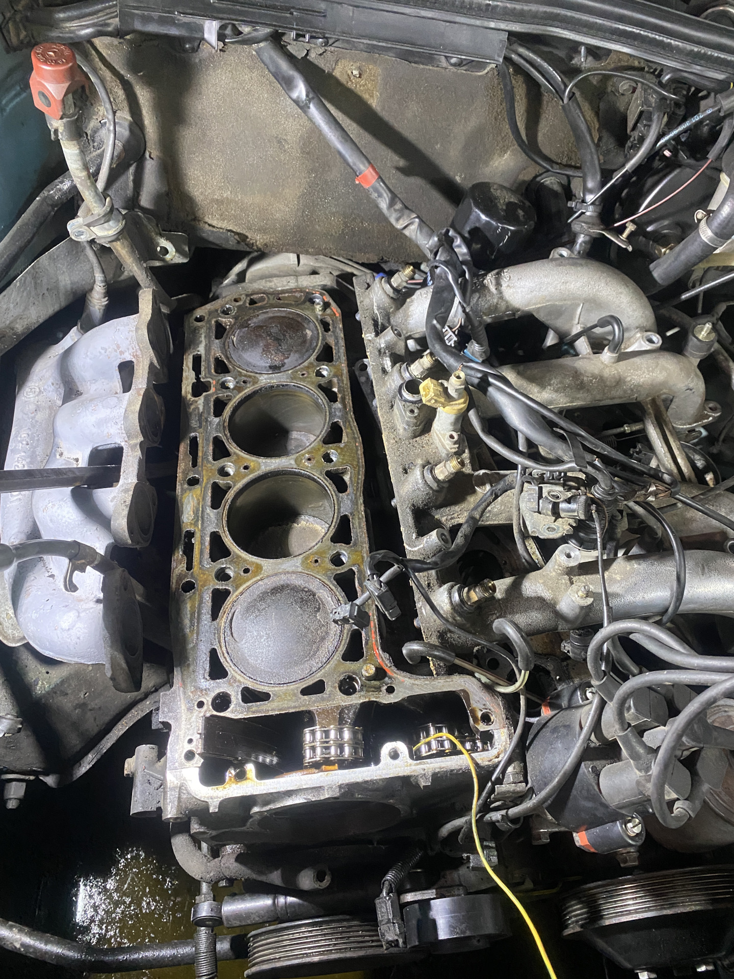 М102.910. Первое вскрытие за 30лет. — Mercedes-Benz 190 (W201), 1,8 л ...