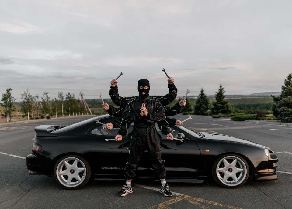 Фотографии black celica st202 dropped — Toyota Celica (200), 2 л, 1998 ...