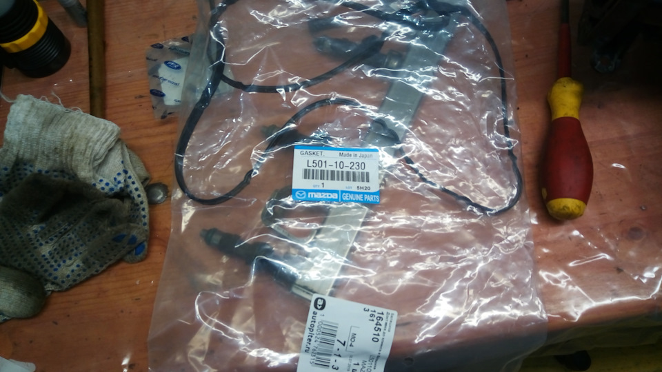 Прокладка Клапанной крышки, датчика VCT, масло и фильтра. — Ford Mondeo ...