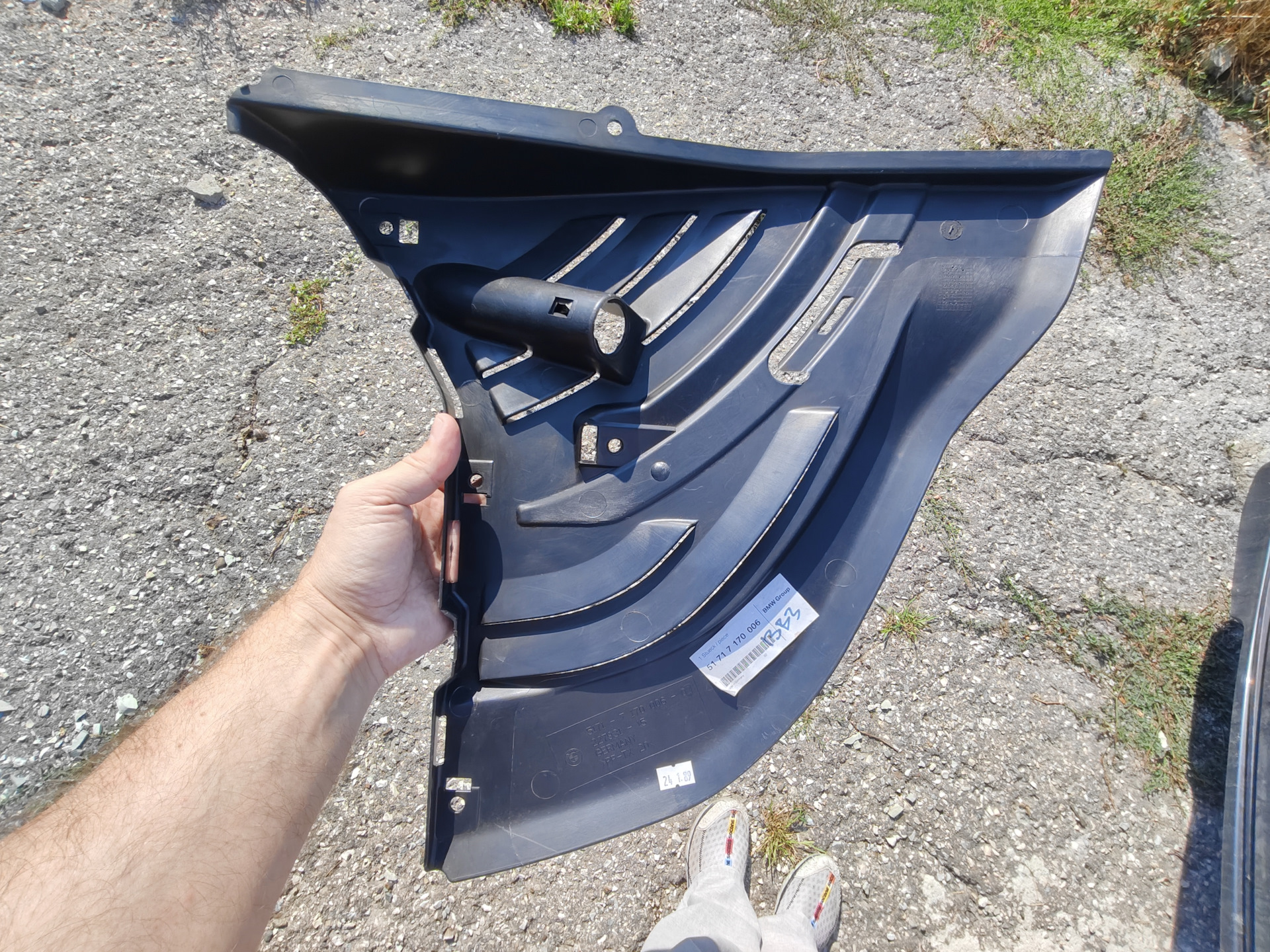 Пыльники бампера — BMW 7 series (E65/E66), 3 л, 2007 года | запчасти ...