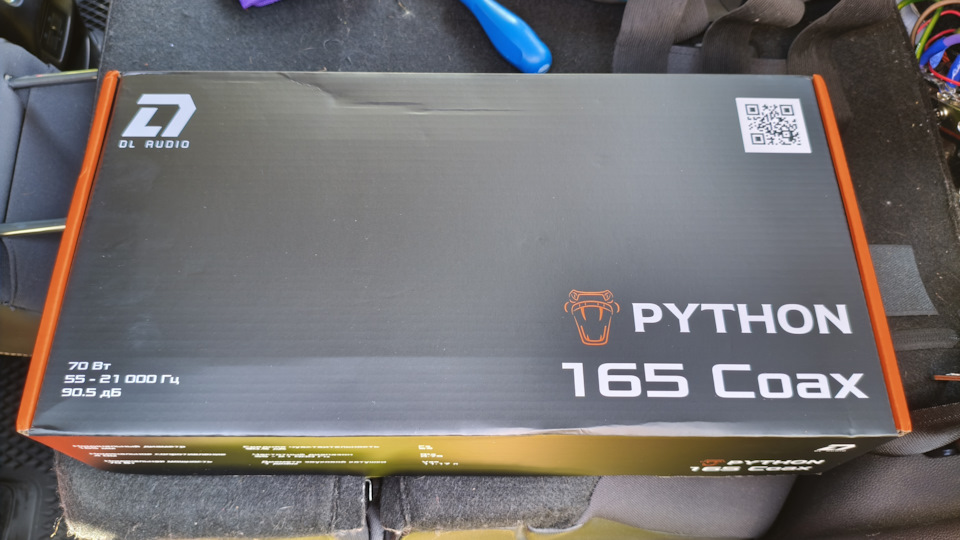 Python 165 Coax. Сочный бас в двери! — Москвич 3, 1,5 л, 2023 года | автозвук | DRIVE2