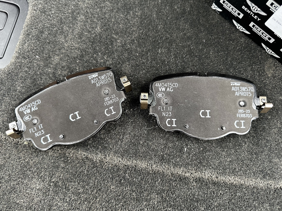 🛠️ Замена колодок и Сайлентблоков на Bentley Bentayga — Bentley ...