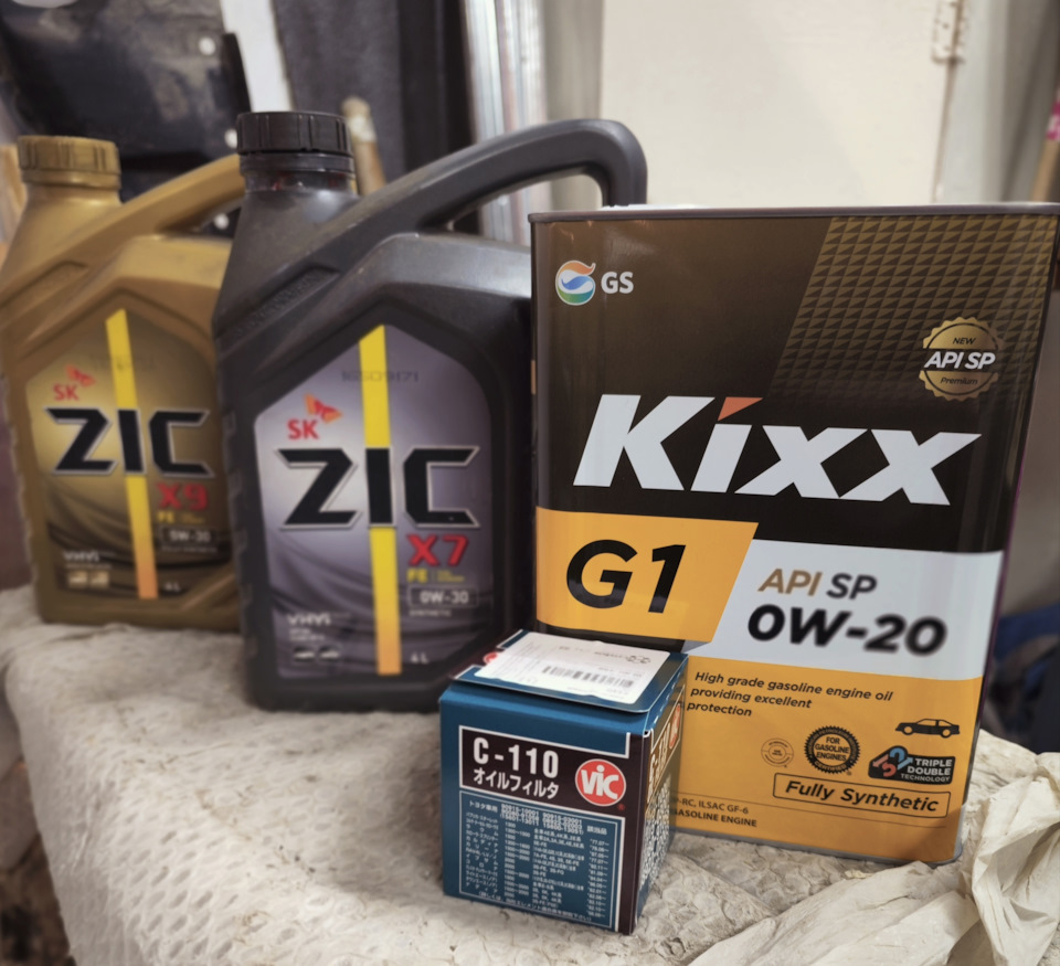 Замена моторного масла в ДВС 8NR-FTS — Toyota C-HR, 1,2 л, 2018 года ...