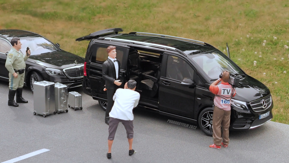 Mercedes-Benz MPV (V260), 2018 (1/18 Norev #183860)* — DRIVE2