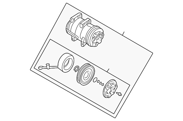 8D0260805J Компрессор, кондиционер VAG | Запчасти на DRIVE2