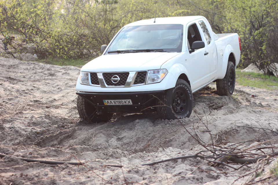 Prerunner look? Передний и задний бампер — Nissan Navara (2G), 2,5 л ...