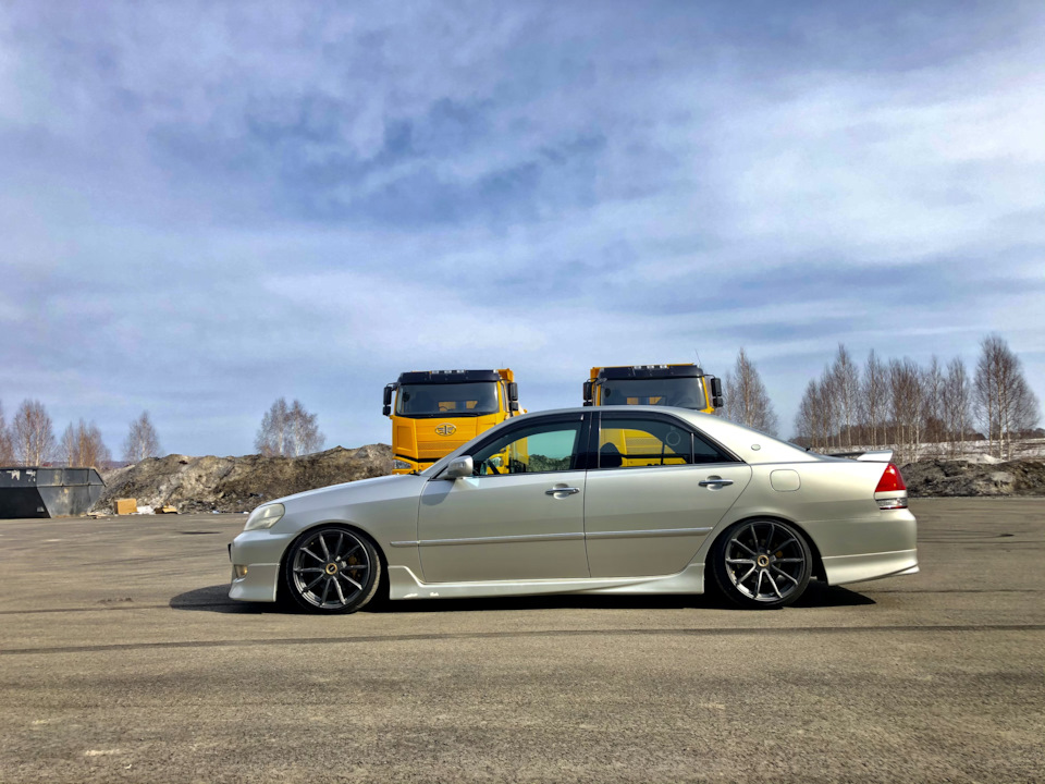 Фотопост к сезону 2021 — Toyota Mark II (110), 2,5 л, 2002 года ...