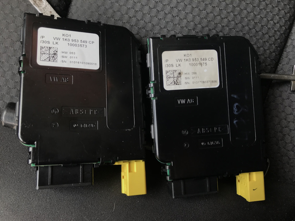 1K0953549CD Модуль подрулевых переключателей VAG | Запчасти на DRIVE2