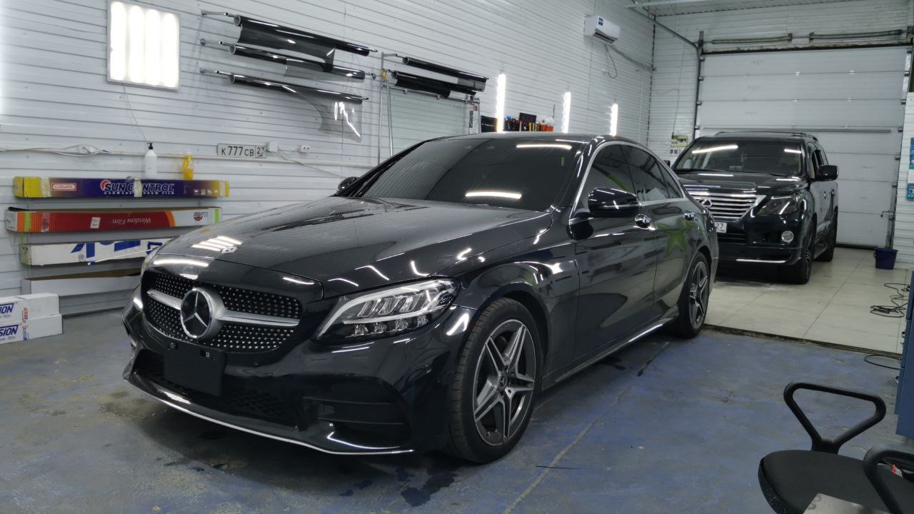 Тонировочка — Mercedes-Benz C-Class (W205), 1,6 л, 2019 года | нарушение ПДД | DRIVE2