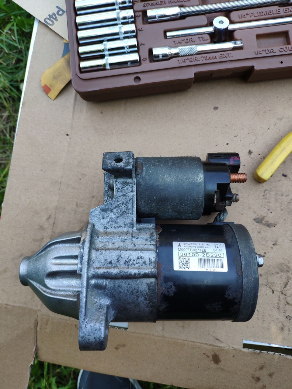 361002B220 Стартер в сборе KIA HYUNDAI | Запчасти на DRIVE2