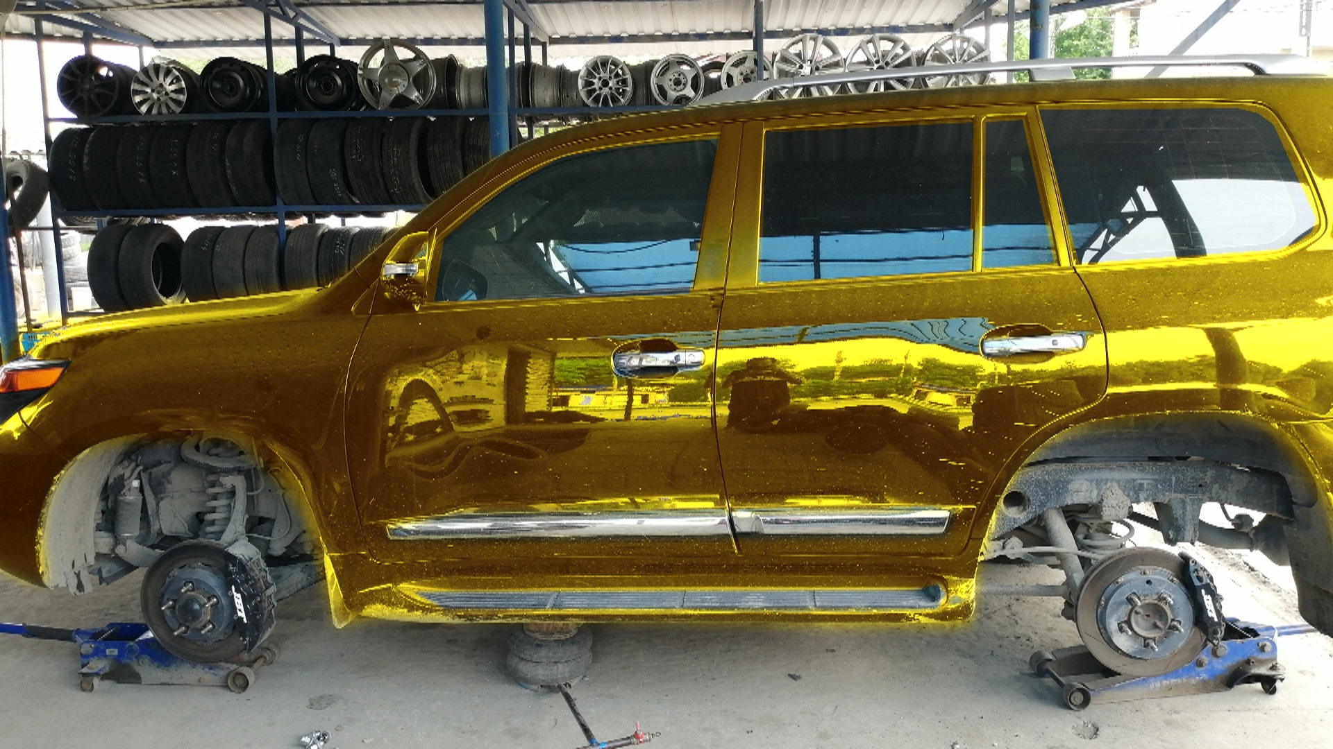 [13] Я Бы Цвет Поменял — Toyota Land Cruiser 200, 4,5 л, 2015 года ...