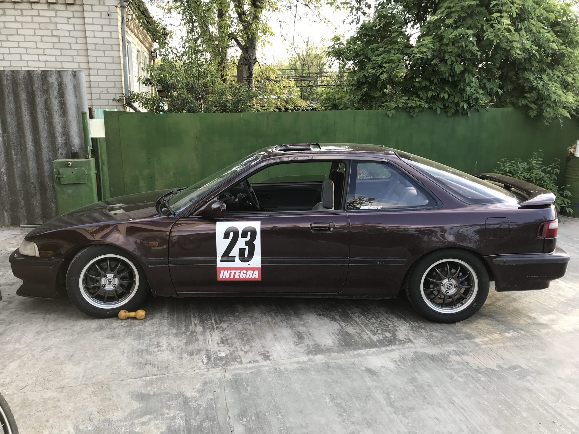 Молдинги — Honda Integra (DA5-DA9/DB1-DB2), 1,6 л, 1990 года | стайлинг ...