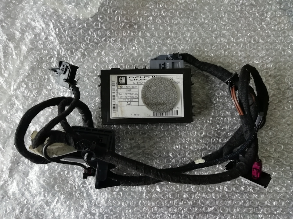 SAAB Bluetooth Phone Integration System. Установка штатного модуля ...