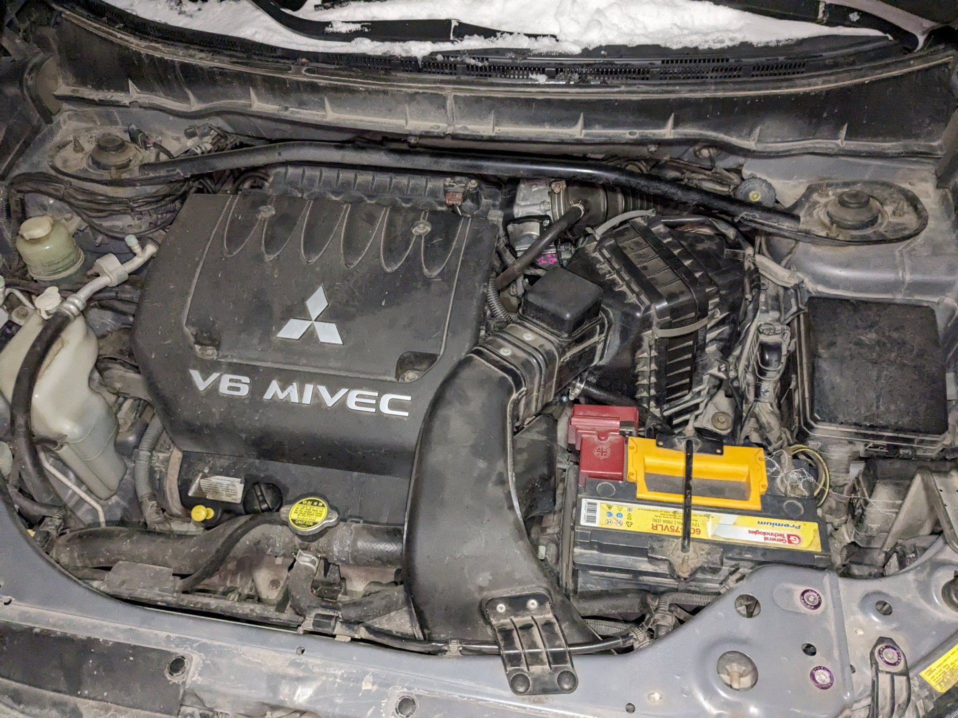 Замена дросселя, ошибки P2135, P1705, С121С — Mitsubishi Outlander XL ...