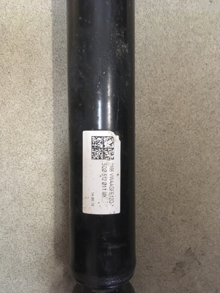 5Q0513029DF ГАЗОНАПОЛНЕННЫЙ АМОРТИЗАТОР VAG | Запчасти на DRIVE2