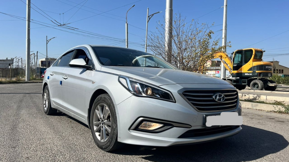 Hyundai Sonata VII (LF) 2.0 гибридный 2017 | LPi Premium на DRIVE2