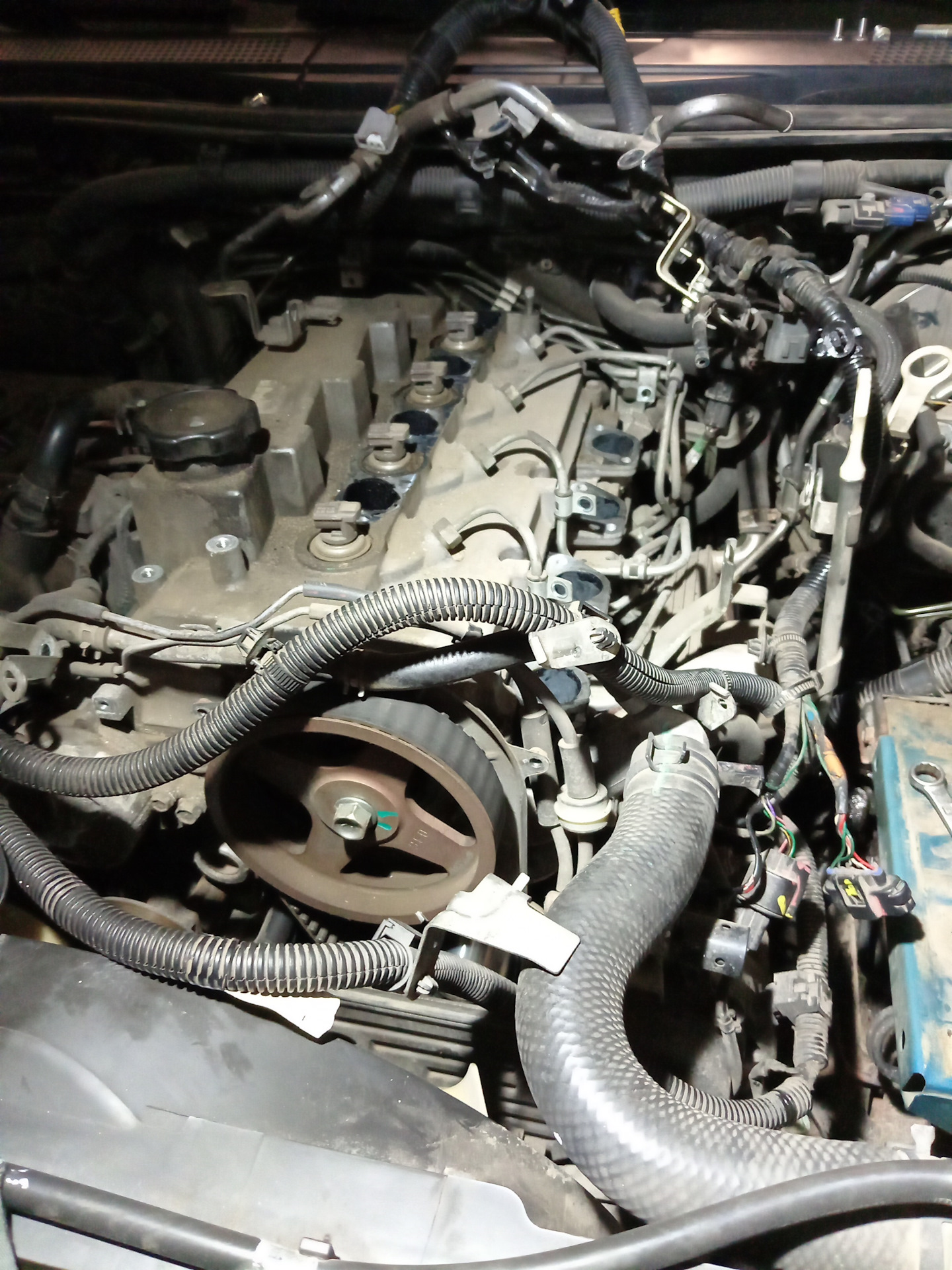 Регулировка зазоров клапанов — Mitsubishi Pajero Sport (2G), 2,5 л ...