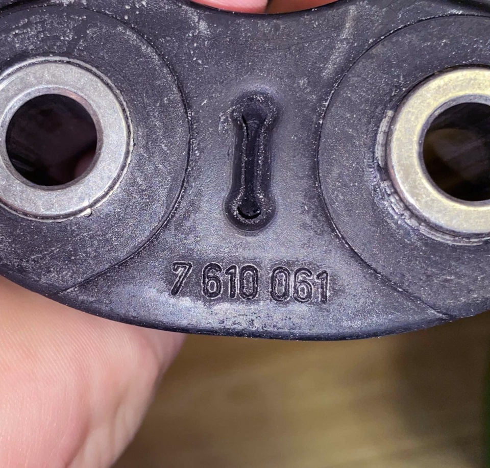 Замена задней Эластичной Муфты заднего Кардана — BMW X6 (E71/E72), 5 л ...