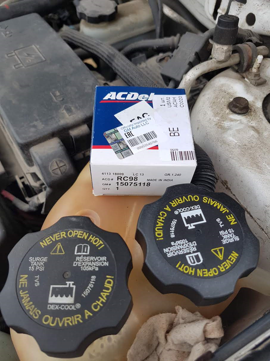 15075118 Крышка бачка радиатора GM | Запчасти на DRIVE2