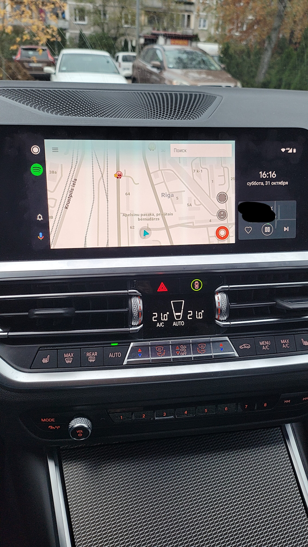 Android auto upd — BMW 3 series (G20), 2 л, 2019 года | электроника ...