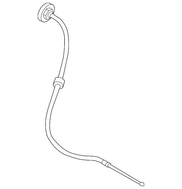 34436772103 Трос привода стояночного тормоза Л BMW | Запчасти на DRIVE2