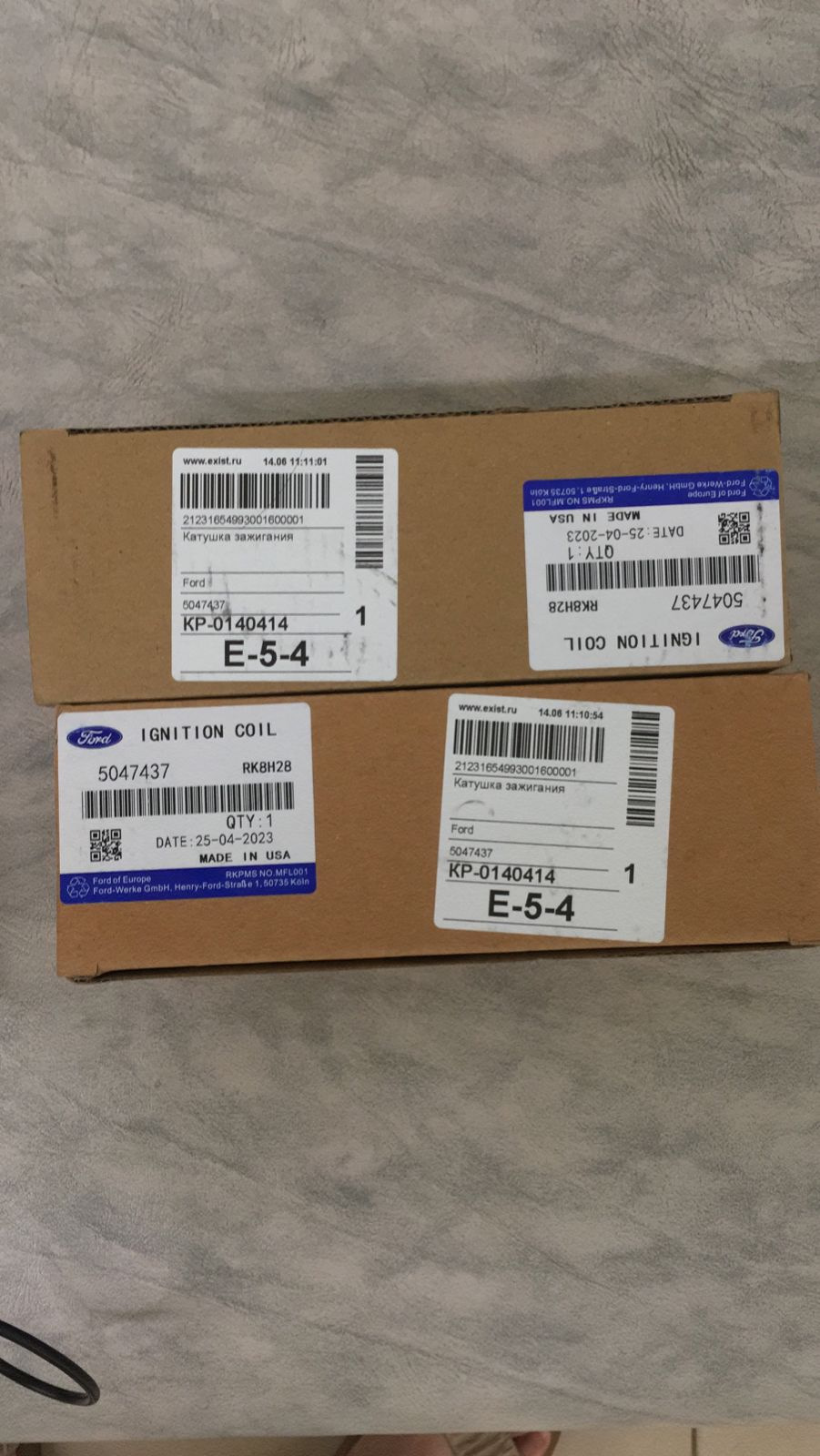 Оригинальные катушки или очередная подделка? — Ford C-Max I, 1,8 л ...