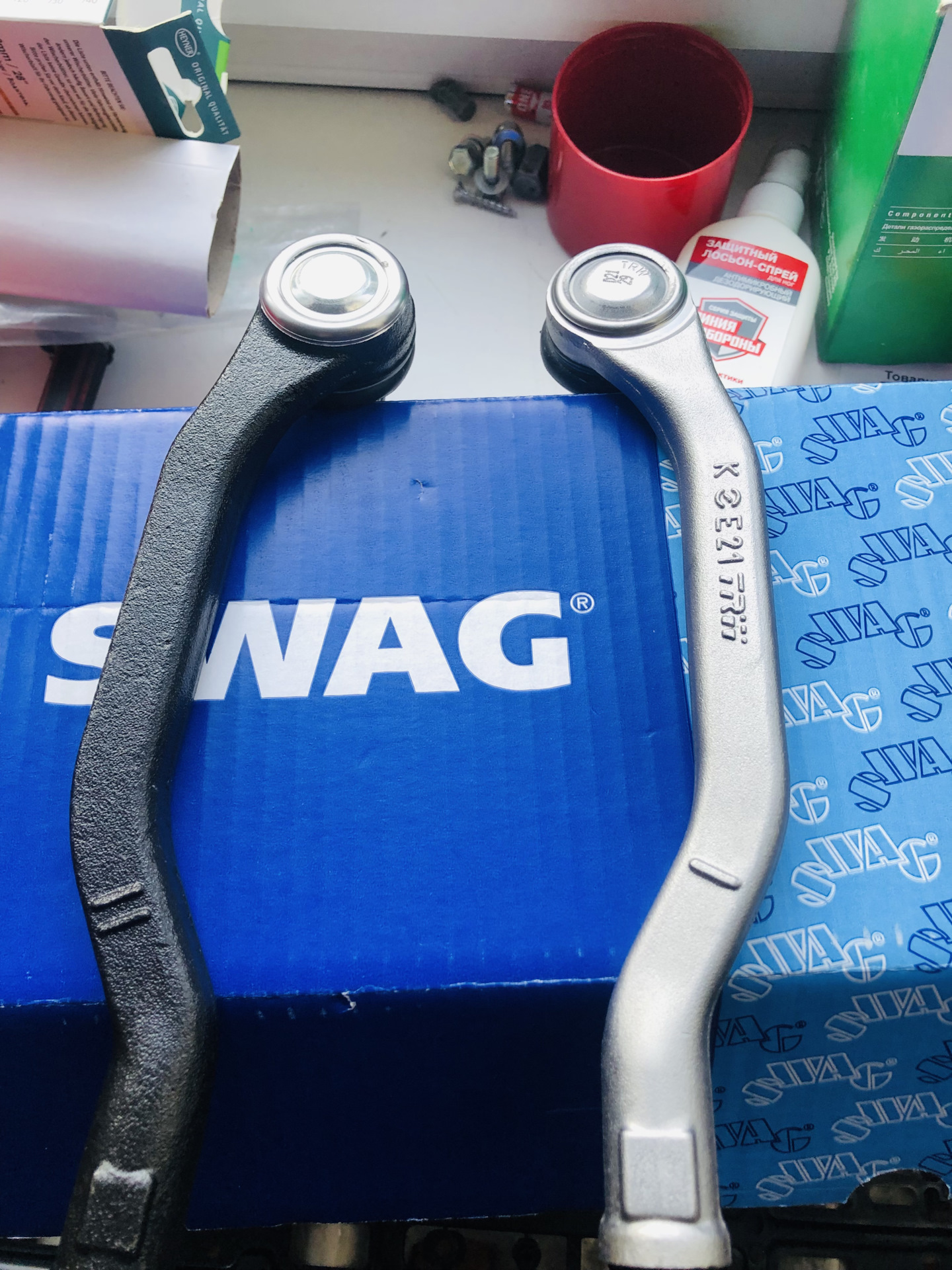 Замена рулевых тяг и рулевых наконечников. — Renault Megane III, 2 л ...