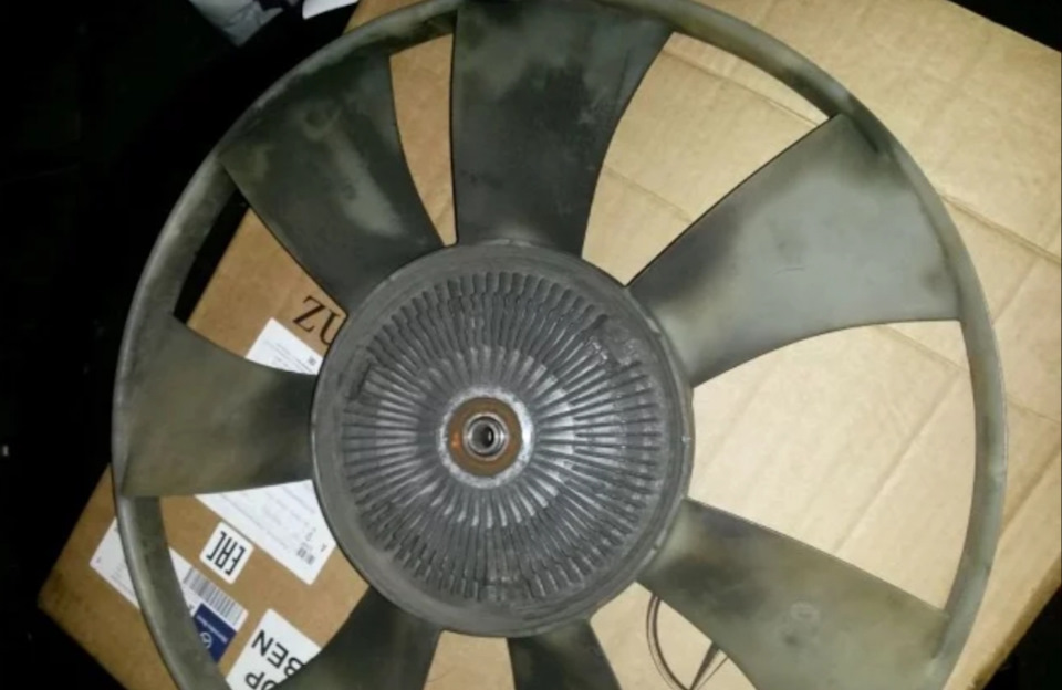 A0002009723 Вентилятор радиатора с муфтой привода MERCEDES | Запчасти ...