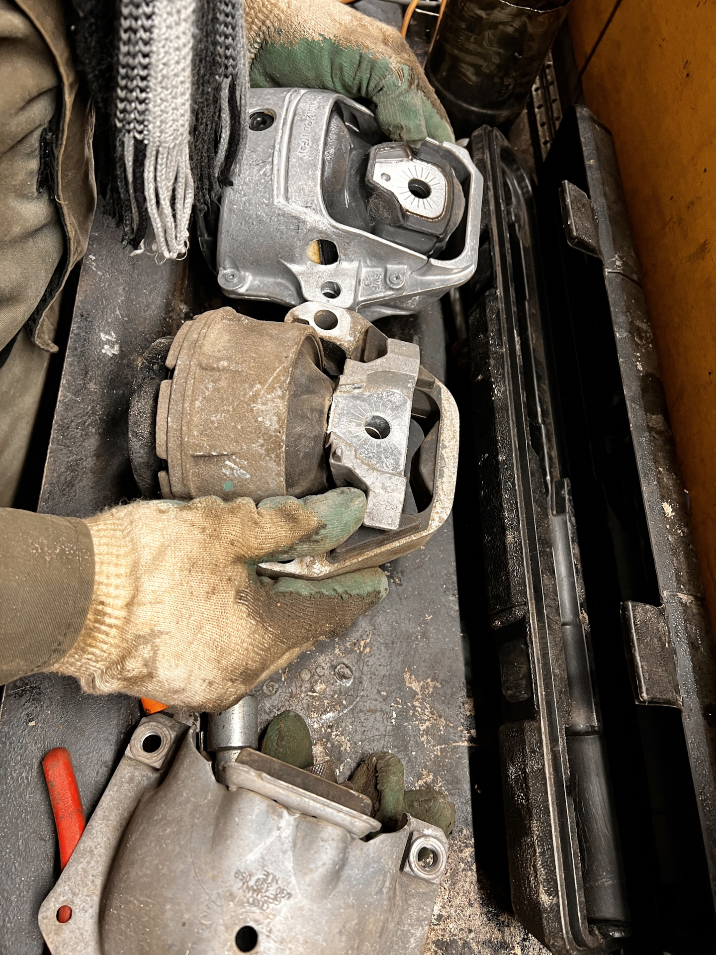 Устранение вибрации и ТО — Audi A6 (C7), 2 л, 2015 года | визит на ...