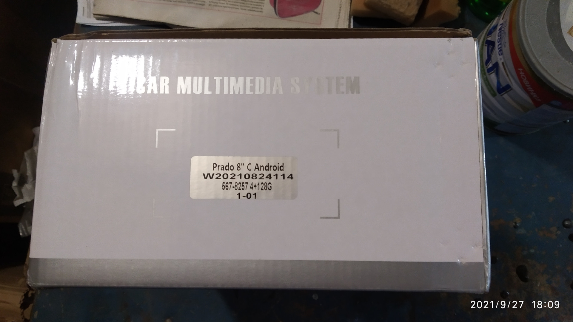 головное устройство Kapud MTK8257 4оператива128память — Toyota Land Cruiser Prado 120-series, 4 ...