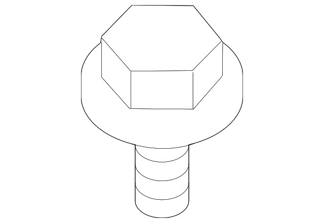 07145A48F72 Oval Head Screw With Spring 889520 BMW | Запчасти на DRIVE2