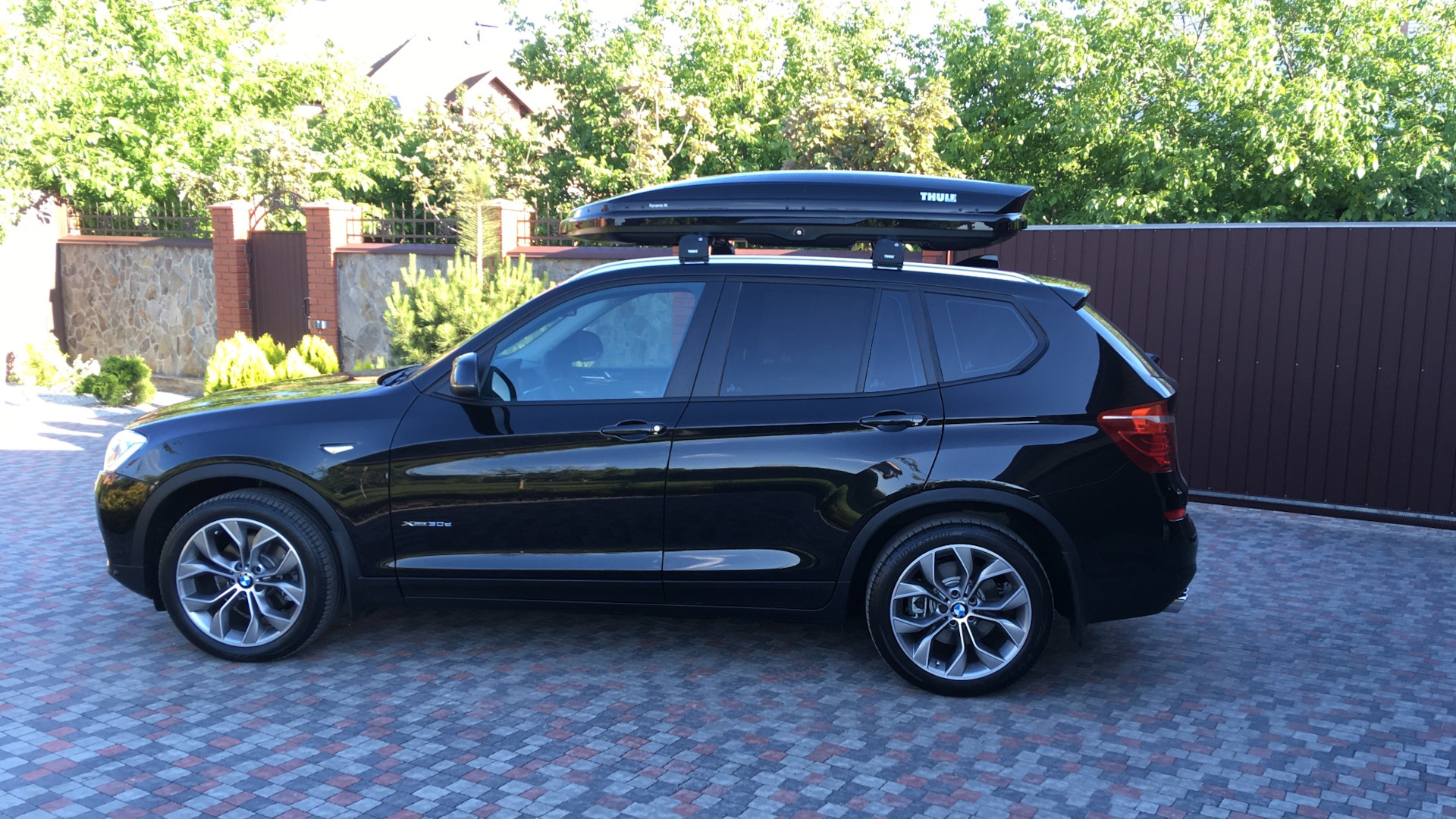 BMW X3 (F25) 3.0 дизельный 2017 | 30d Black Submarine на DRIVE2