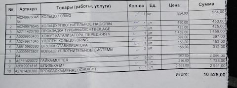 A0009973807 КОЛЬЦО УПЛОТНИТЕЛЬНОЕ ТУРБИНЫ (O-RING) Mercedes | Запчасти ...