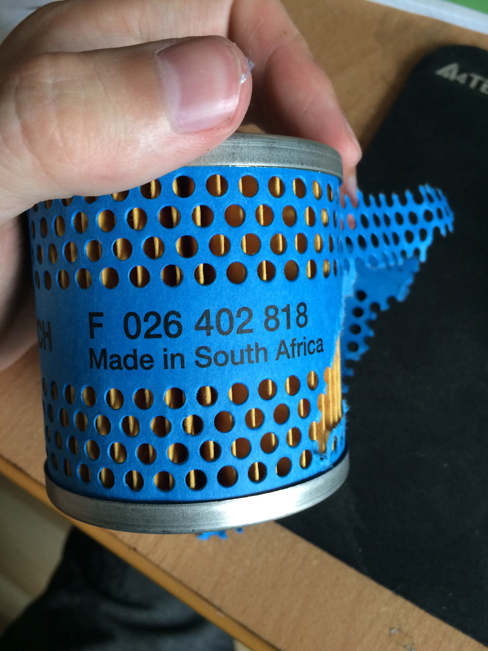 Дополнительный топливный фильтр — Toyota Land Cruiser 100, 4,2 л, 1999 ...