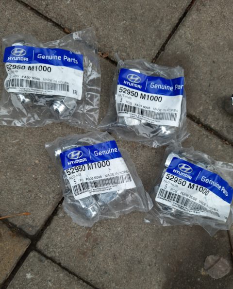 52950M1000 ГАЙКА М12 KIA HYUNDAI | Запчасти на DRIVE2