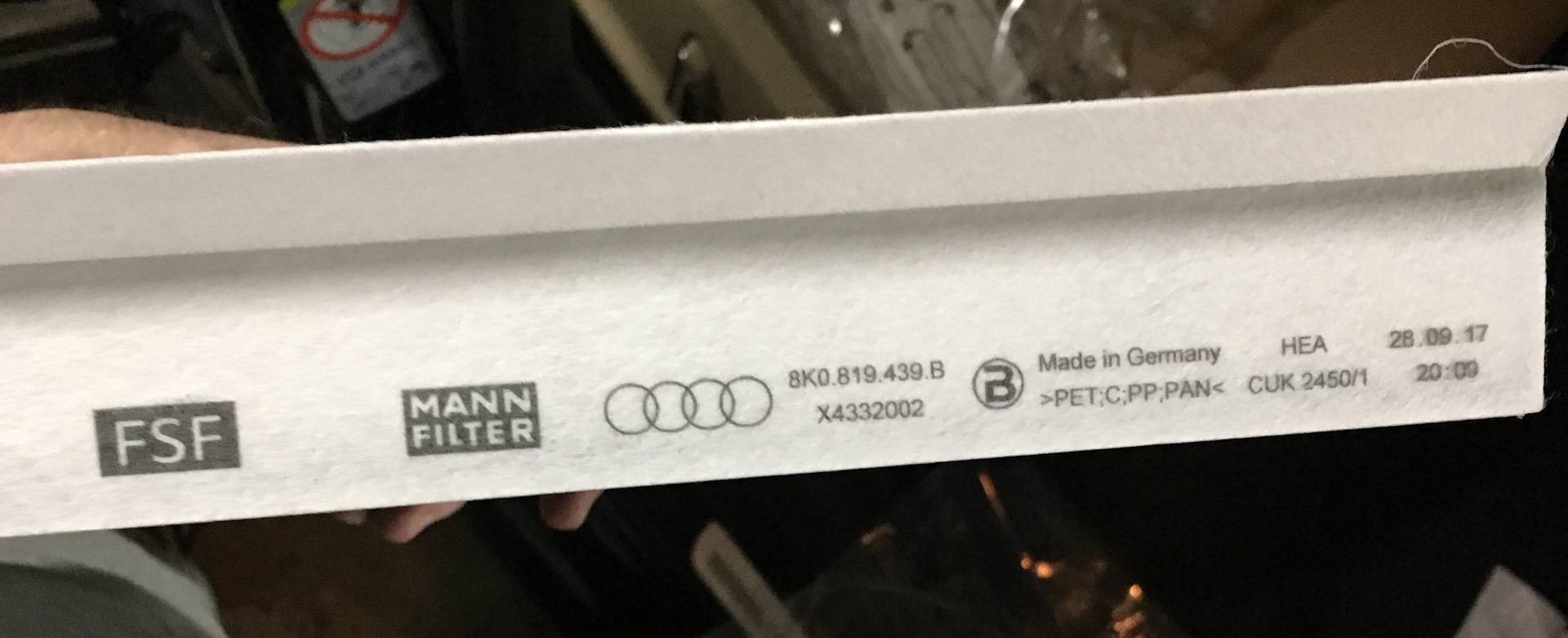 #1. Несколько приятных мелочей — Audi A5 Sportback (1G), 2 л, 2011 года ...